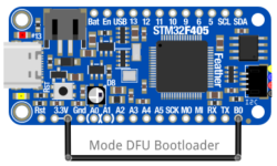 Installation de MicroPython sur une carte Pyboard – Sciences physiques, Python et microcontrôleur